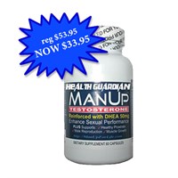 HG ManUp - Testosterone Supplement - Natural Testosterone Booster